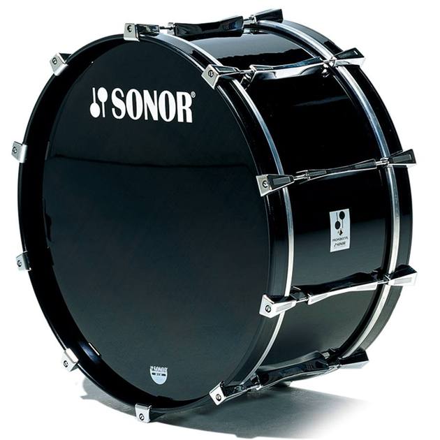 Sonor MP 2612 B CB Gran Cassa 26" x 12" Black Ed. Gran Casse per Banda ...