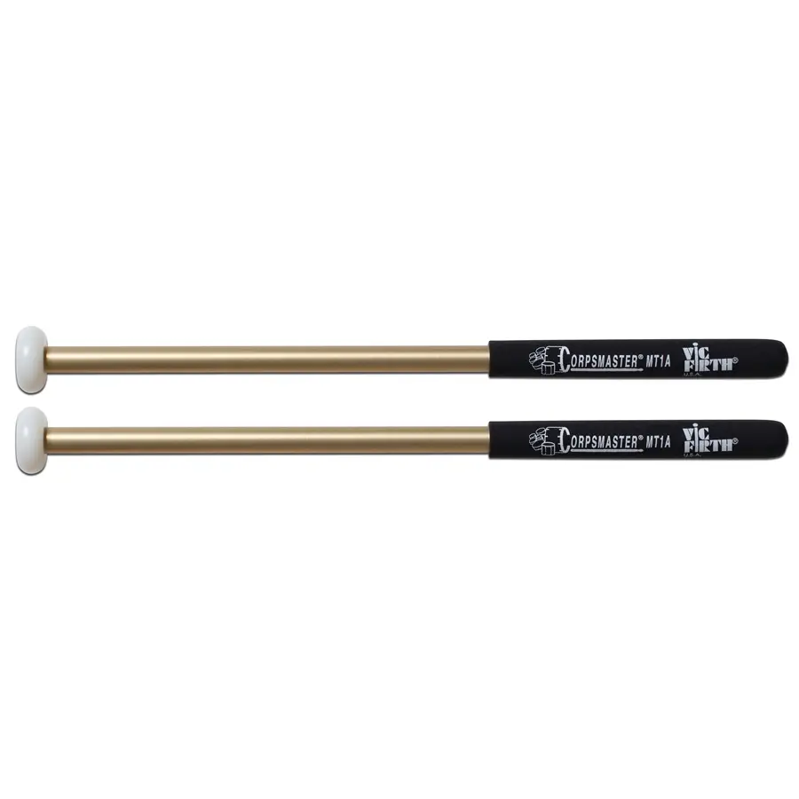 Mallets da marcia Vic Firth MT1A Corpsmaster Multi-Tenor Mallets con ...