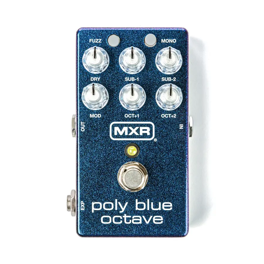 MXR M306 Poly Blue Octave pedale effetto per chitarra, octaver, fuzz ...