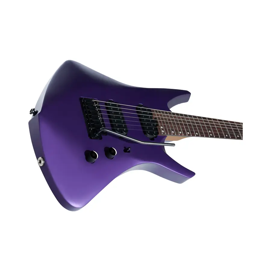 Sterling by Music Man Kaizen 7 Firemist Purple Satin - chitarra e